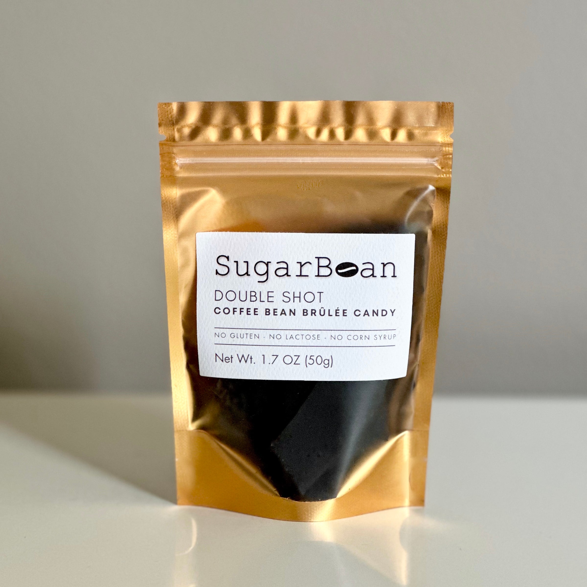 Coffee Bean Brûlée Candy - Double Shot | SugarBean Candy