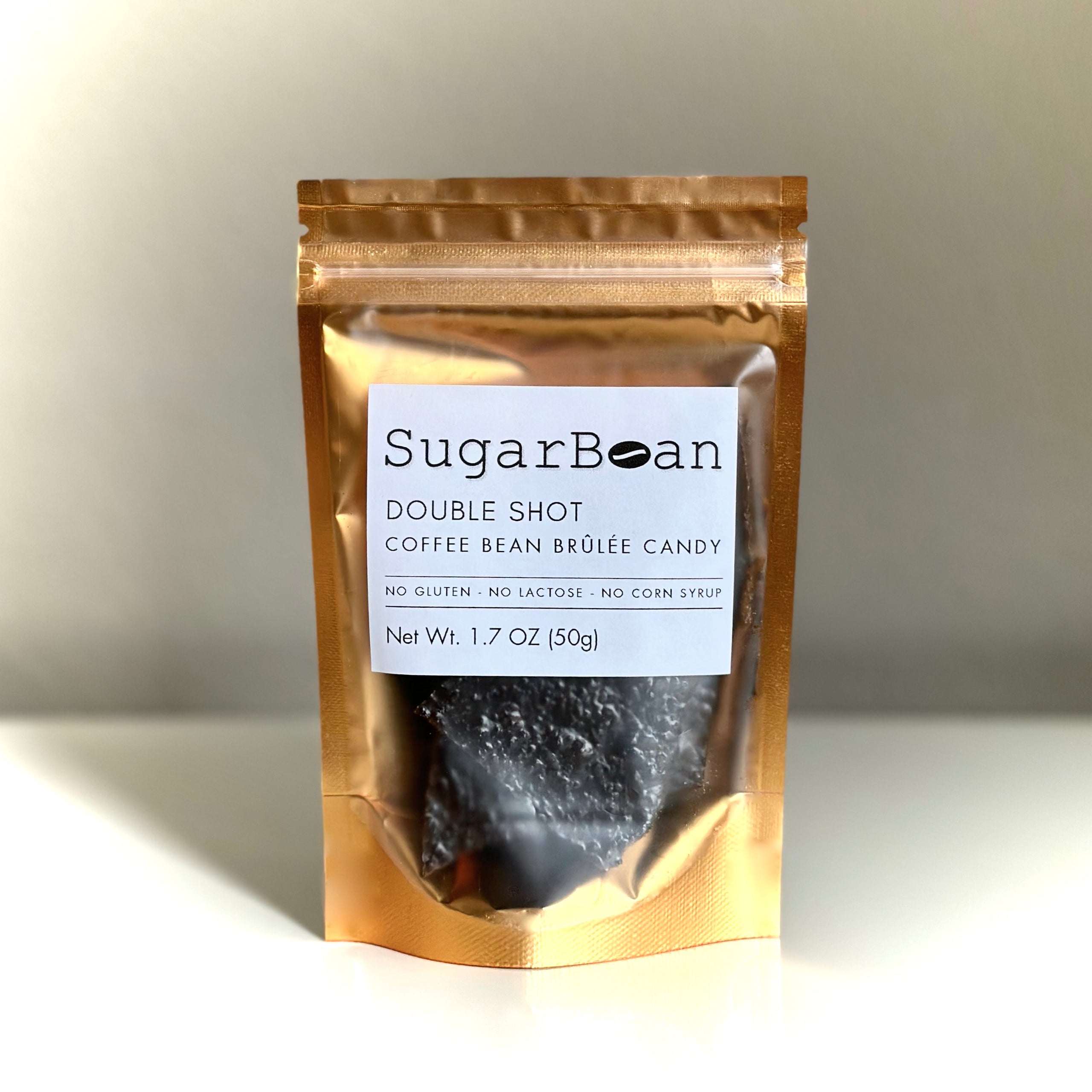 Coffee Bean Brûlée Candy - Double Shot | SugarBean Candy
