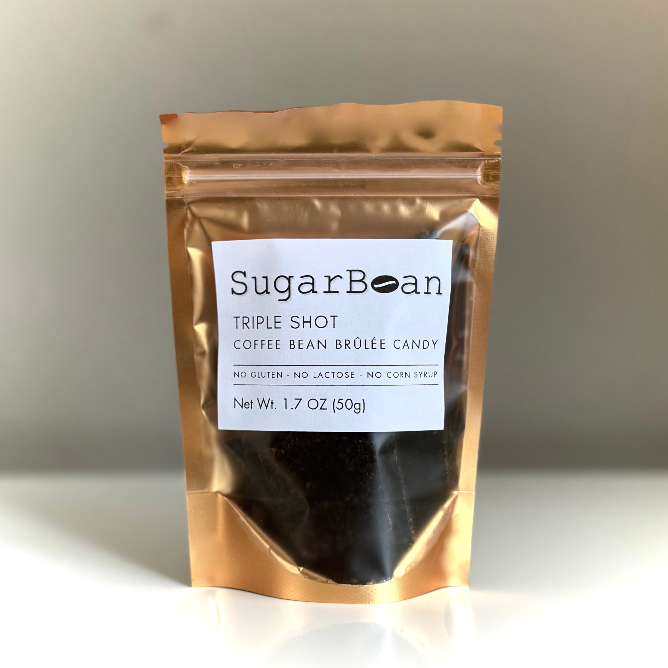 Coffee Bean Brûlée Candy - Triple Shot | SugarBean Candy